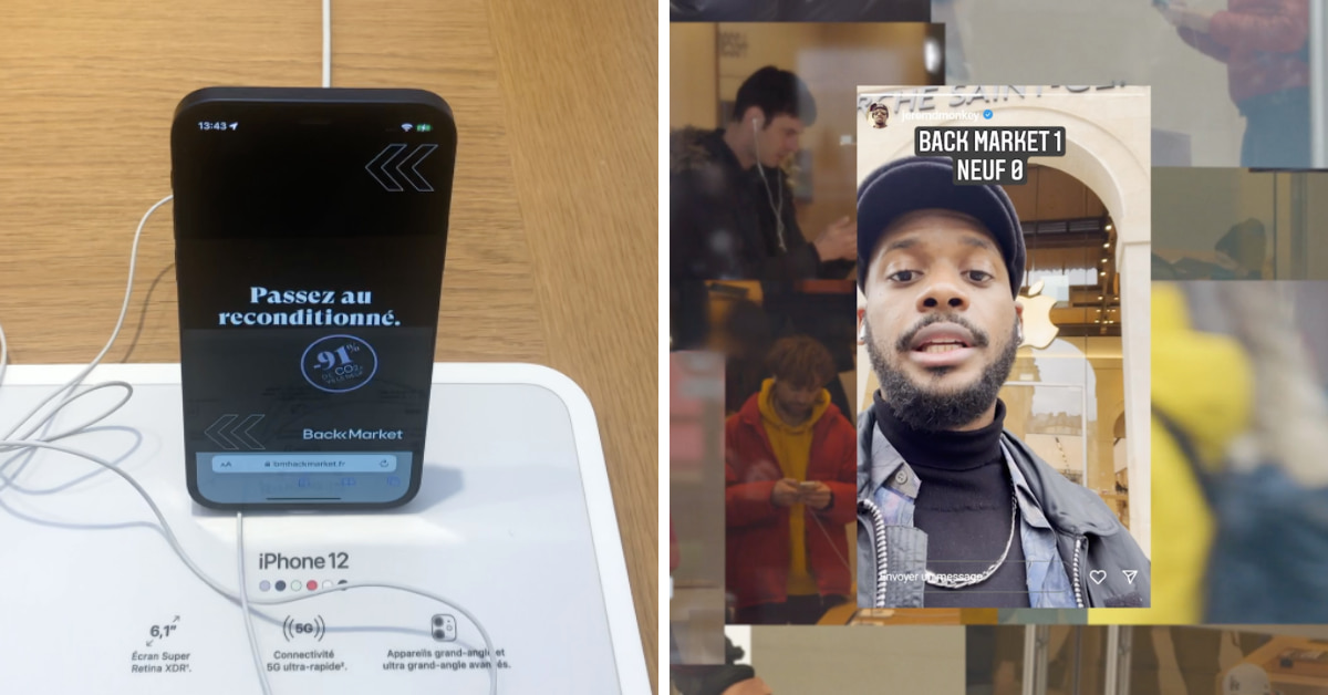Back Market a hacké les Apple Store pour vendre les reconditionnés