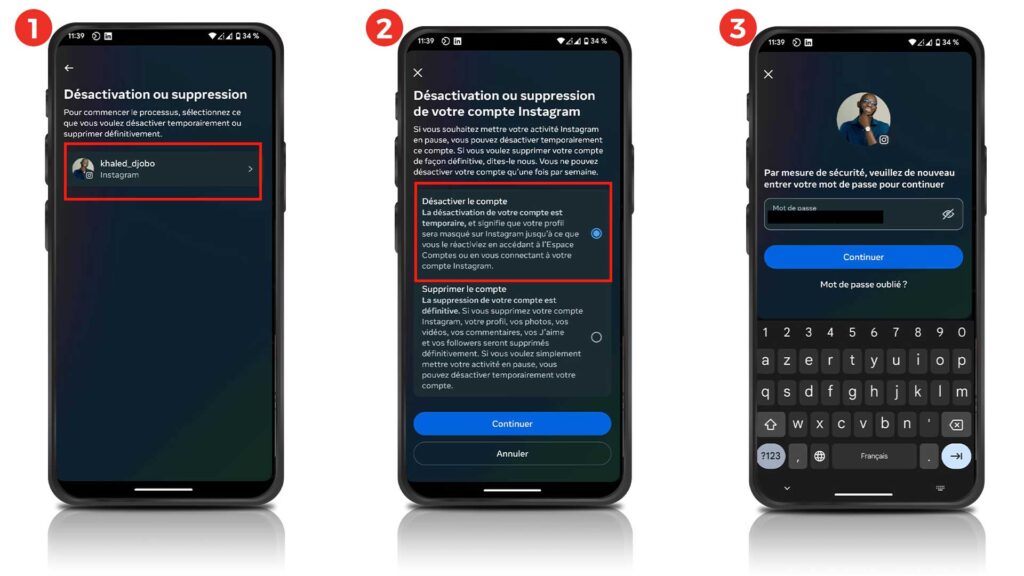 Comment supprimer ou désactiver un compte Instagram en 2024
