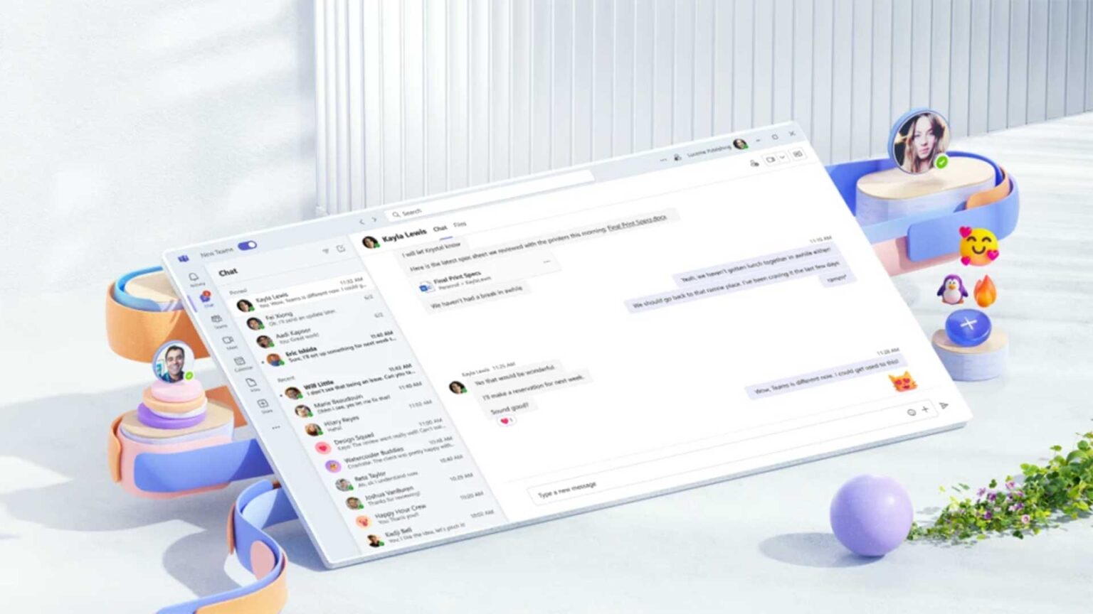 Microsoft Teams fait peau neuve de son interface