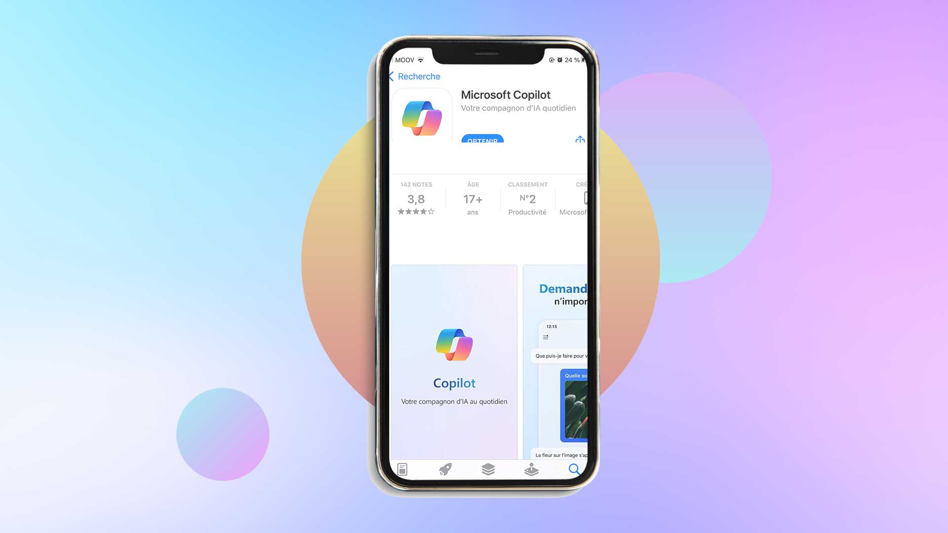 Microsoft Copilot sur iPhone : voici comment télécharger l'appli