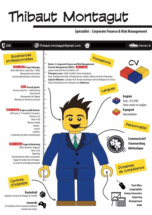 15 styles créatifs de CV pour vous différencier sur le marché du travail