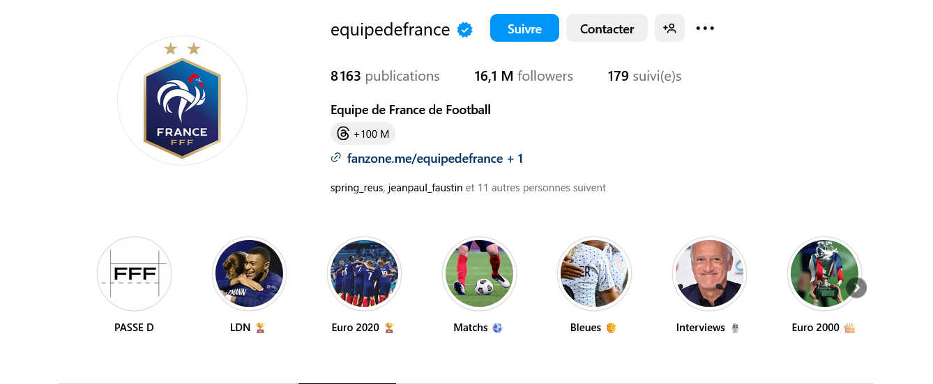 TOP 10 des comptes Instagram les plus suivis en France 2026